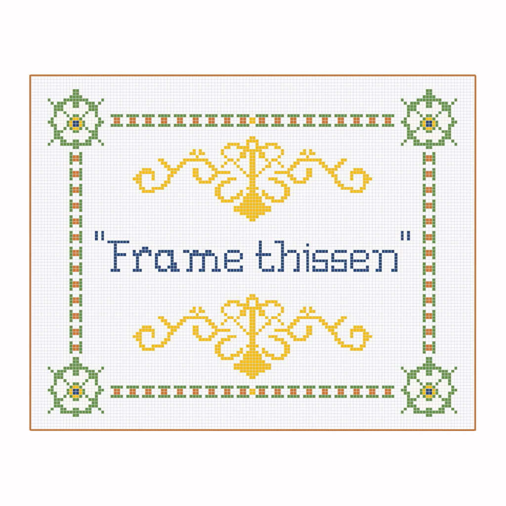 Sew Yorkshire- Cross stitch Kits - Duttons for Buttons