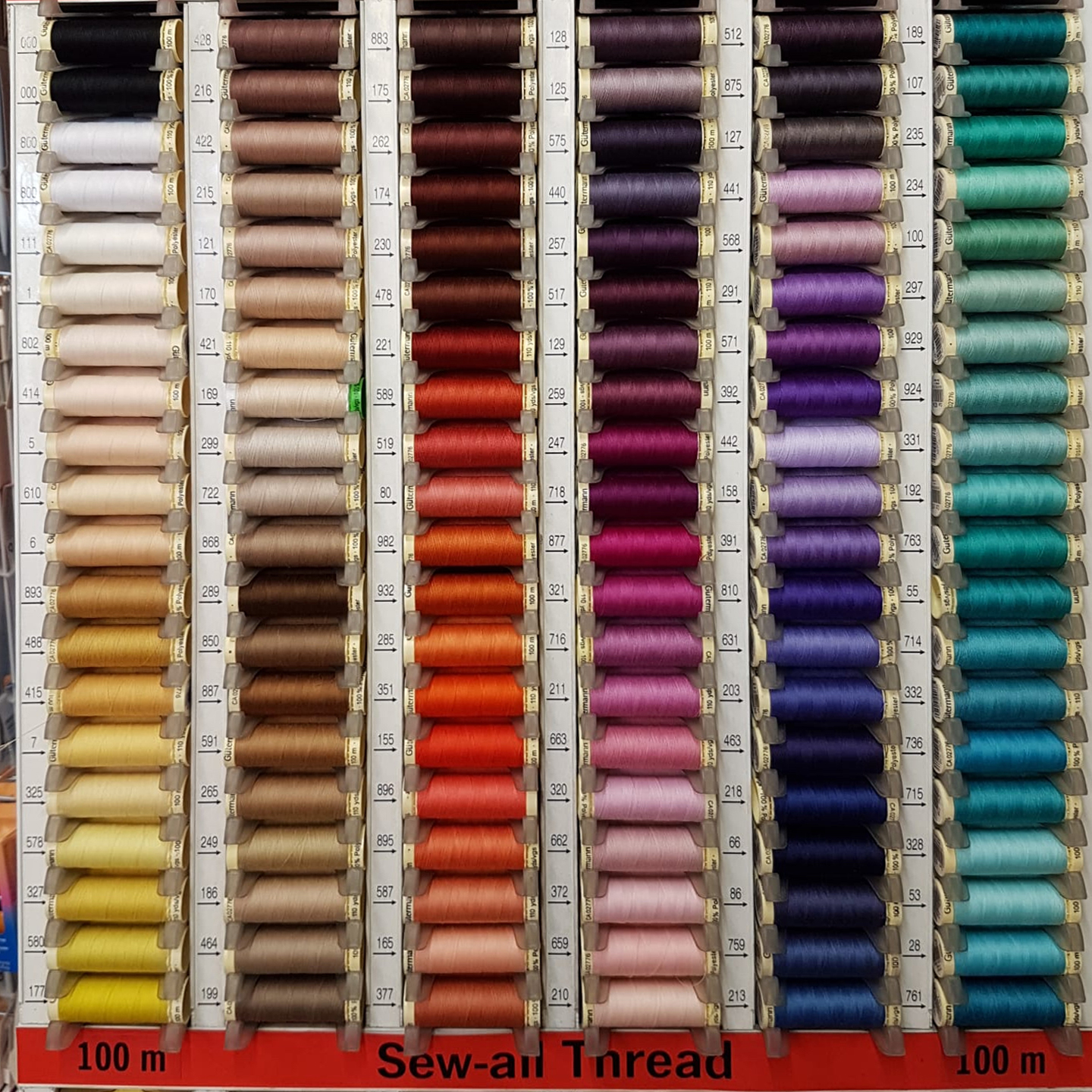 Gutermann 100m Sew All Polyester Sewing Thread Colour 610 Gutermann 100m Sew All Polyester Sewing Thread Colour 610