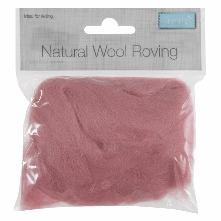 Wool Roving- Needle Felting- Trimits - 10g - Duttons for Buttons