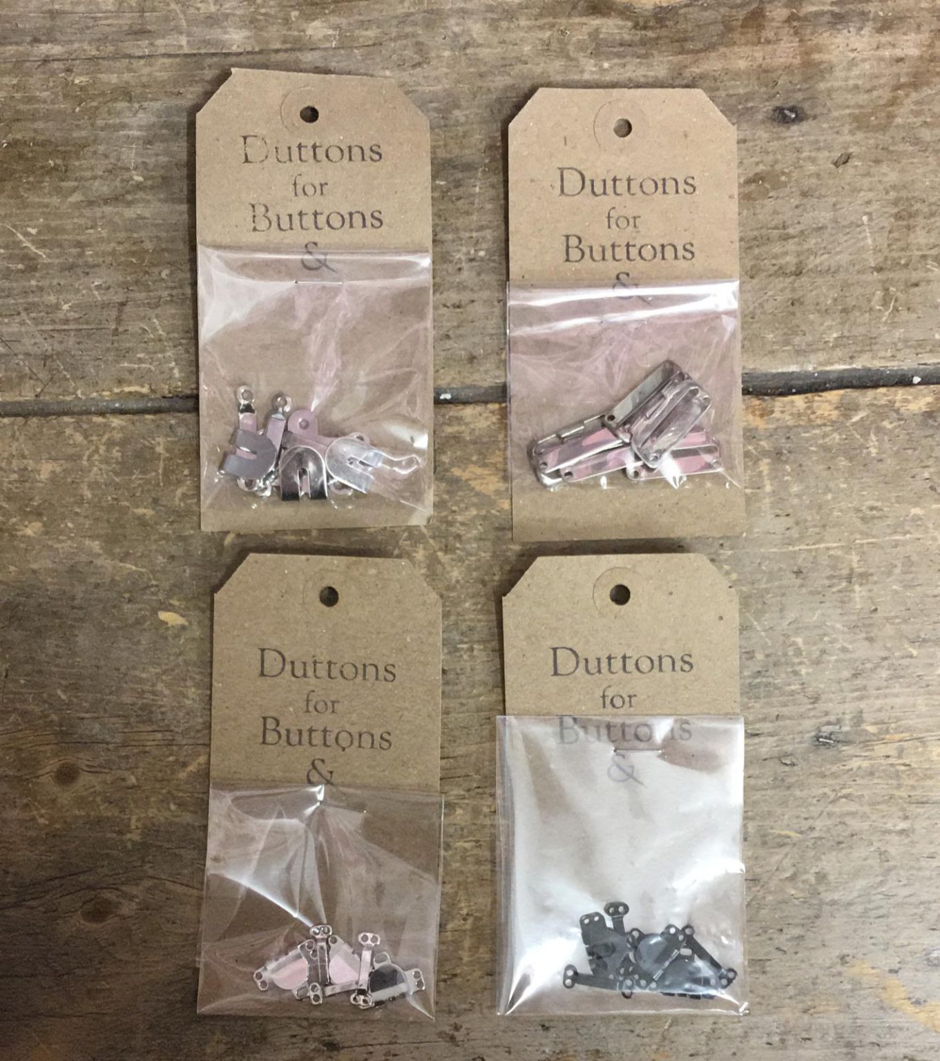 Trouser/Skirt Hook and Bars - Duttons for Buttons