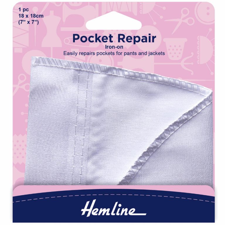Pocket Repair - Sew On/Iron On - Duttons for Buttons