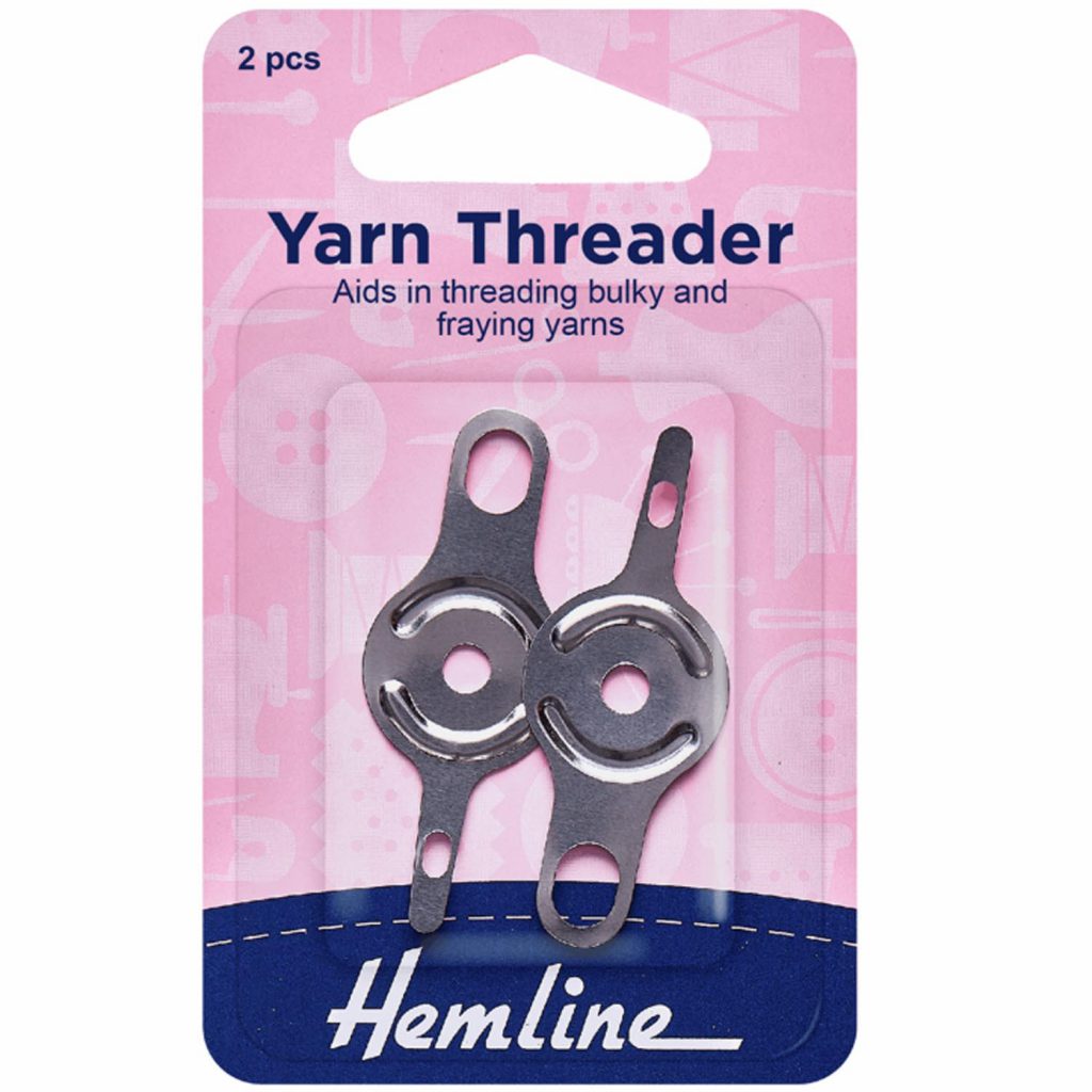 Needle Threader- Basic Threader with Cutter (2 Pack) - Duttons for Buttons