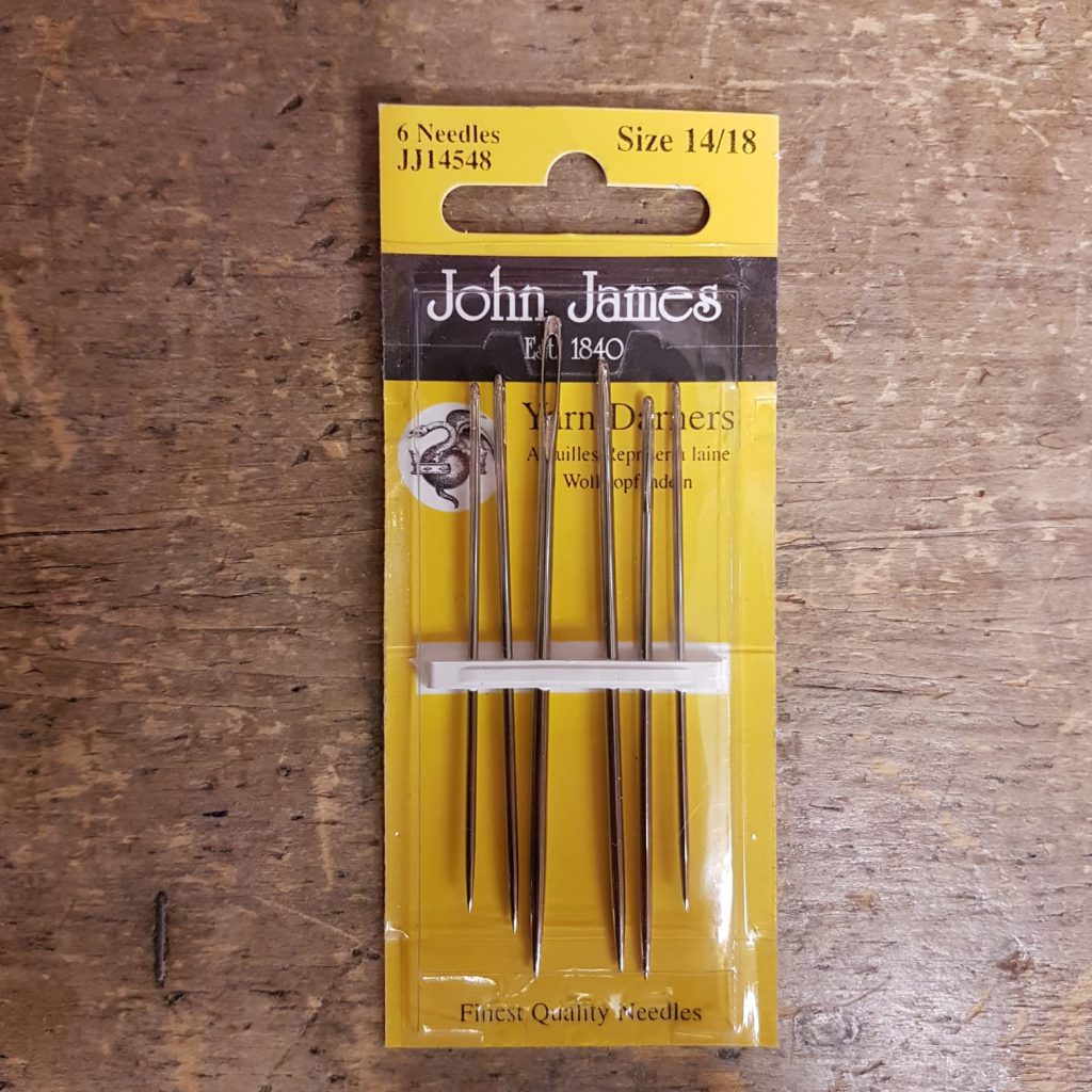 Needles- Darning & Chenille Needles - Duttons for Buttons