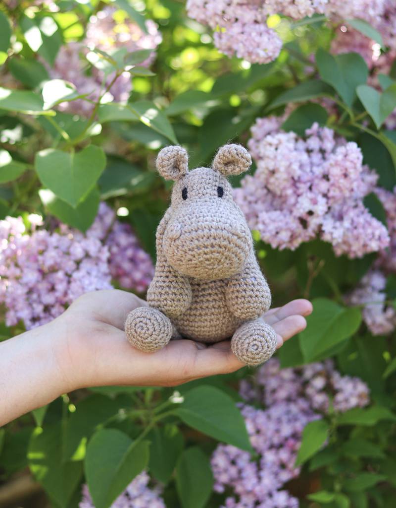 Georgina the Hippo (Beginner) - Mini Crochet Kit - Toft - Duttons for ...