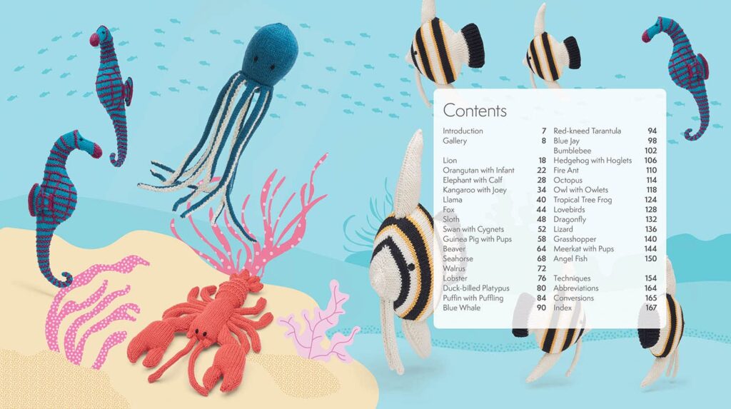 Knitted Menagerie: 30 Adorable Creatures to Knit by Sarah Keen ...