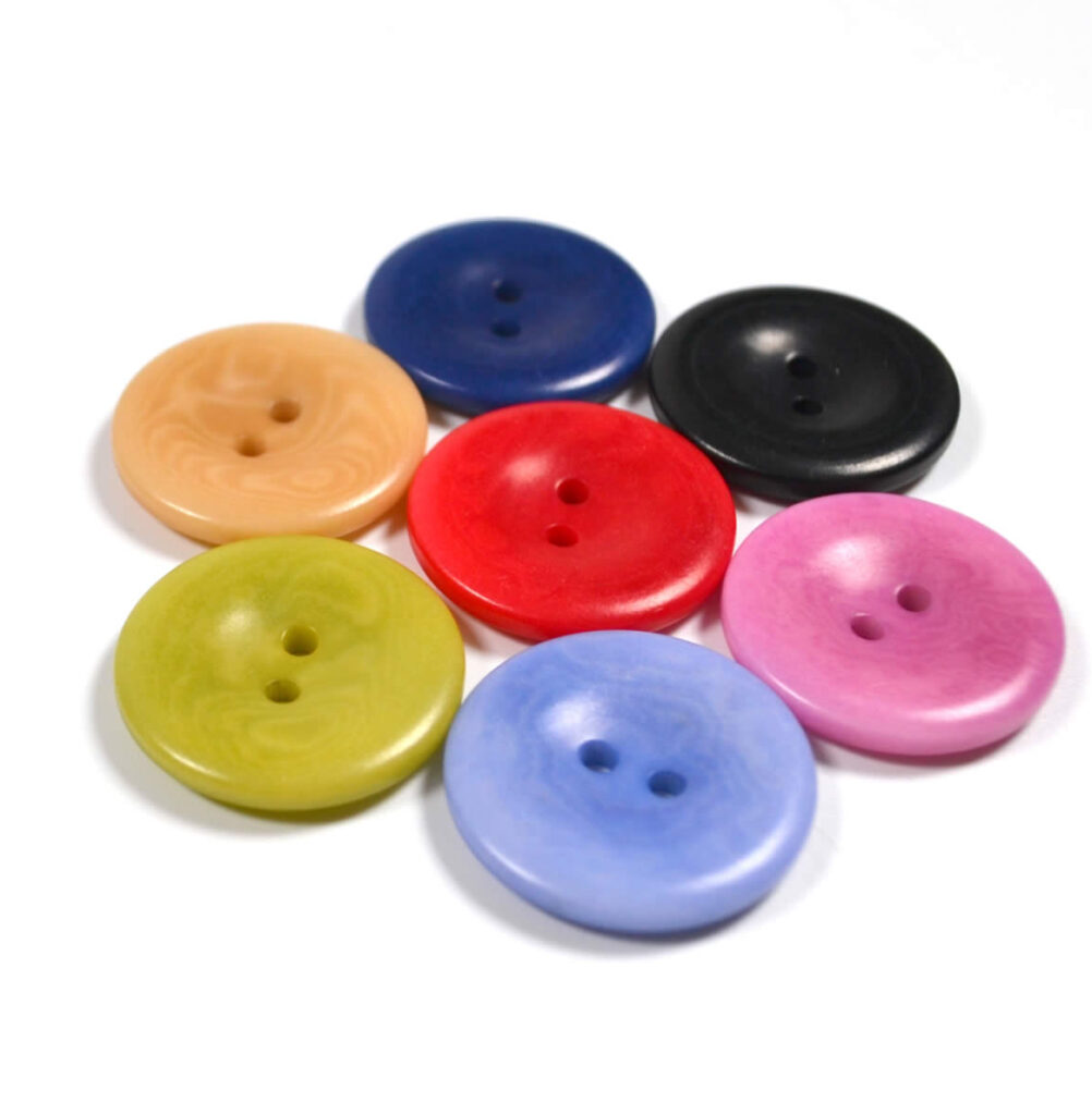 Corozo Sustainable 'Vegetable Ivory' 2-Hole Button Sets – All Colours ...