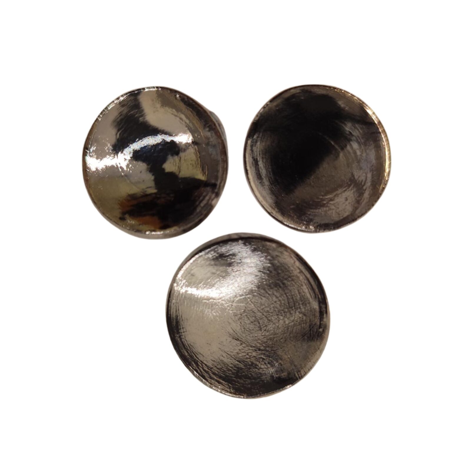 Lionel Nichols - Glass Vintage Mirror Buttons - Duttons for Buttons