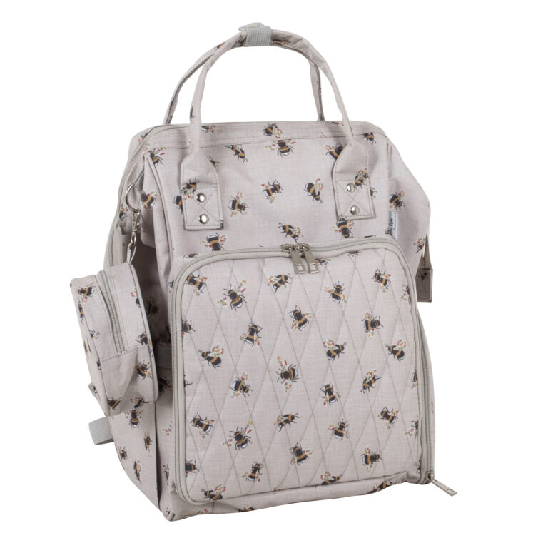 Bee Craft Storage Backpack - Duttons for Buttons